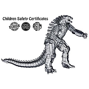 TwCare MechaGodzilla Mecha Godzilla vs. Kong Toy Action Figure, 2021 Movie Series Movable Joints King of The Monsters Birthday Kid Gift, Travel Bag