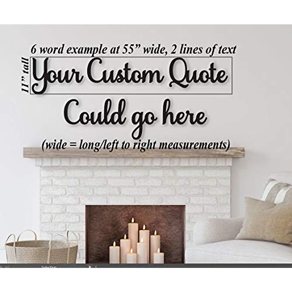 Custom Wood Word Signs, Phrase & Custom Quotes for wall decor, Do it yourself projects