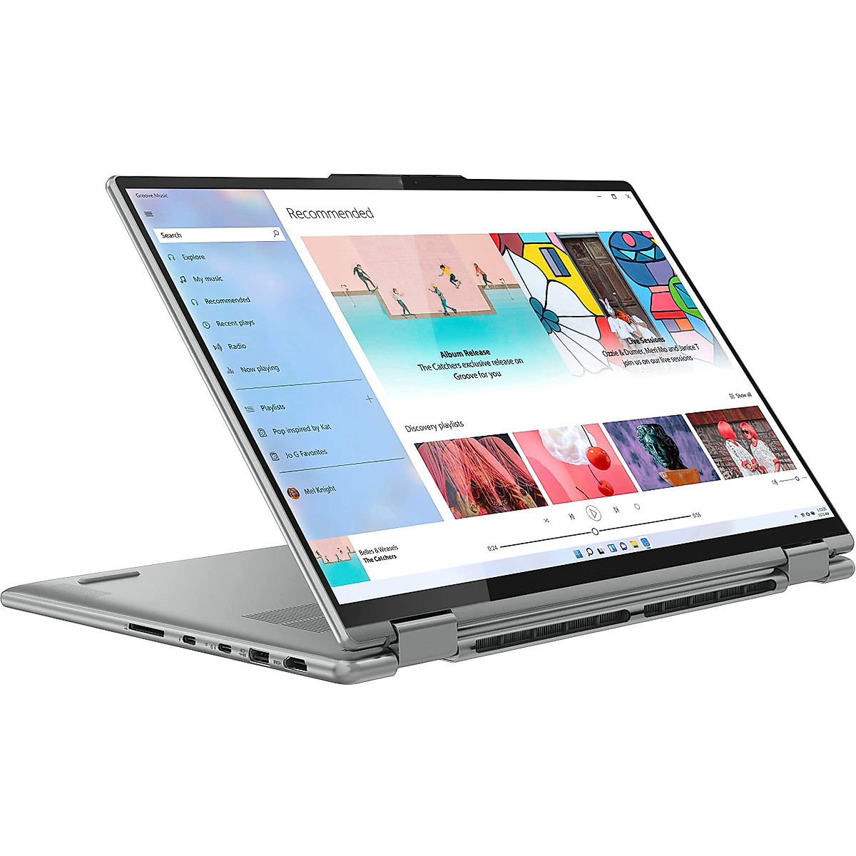 Lenovo Yoga 7 Laptop, 16" WQXGA IPS Touchscreen, Intel i7-1260P 12-Core, Iris Xe Graphics, 16GB LPDDR5, 512GB SSD, Backlit KB, Thunderbolt 4, Fingerprint Reader, Wi-Fi 6E, Win11 Pro, COU 32GB USB