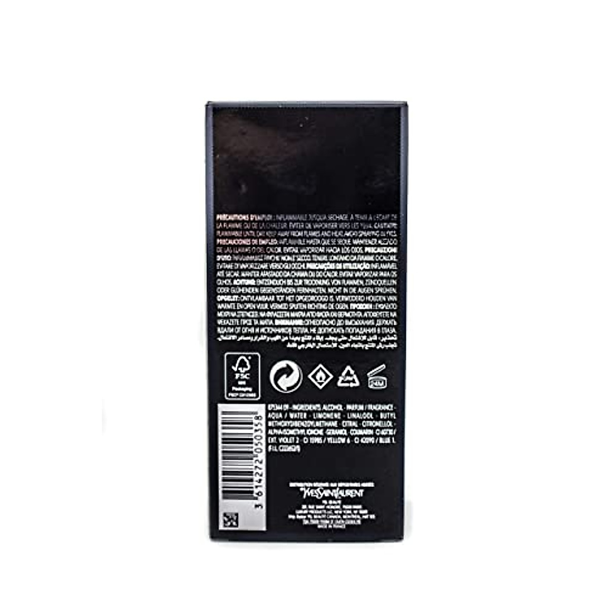 Y Eau De Parfum Spray for Men 3.3 Fl Oz/100 ml - Pack of 1 Crazybaby