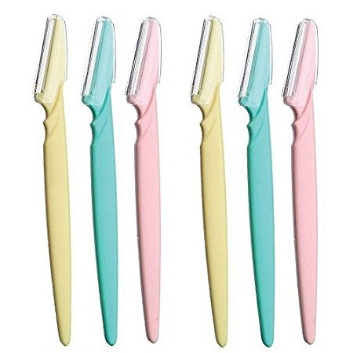 Maigk Lot Sale Wholesale Women Face & Eyebrow Hair Removal Safety Razor Trimmer Shaper Shaver (72 Pack)