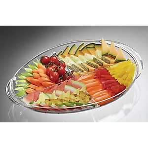 Prodyne Egg Platter, 17", Silver