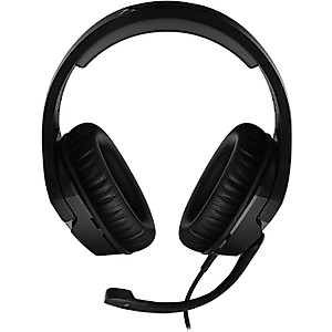 HYPERX Cloud Stinger Gaming Headset - Lightweight Design - Flip to Mute Mic - Memory Foam Ear Pads - Built in Volume Controls - Works PC, PS4, PS4 Pro, Xbox One, Xbox One S (HX-HSCS-BK/NA) (Renewed)