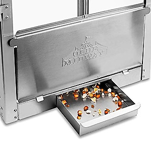 Olde Midway Commercial Popcorn Machine Maker Popper with 8-Ounce Kettle - Red