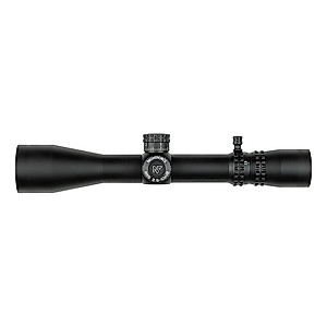 NIGHTFORCENXS 2.5-10x42mm F2 30mm Tube Durable Precise Accurate Black Gun Scope - ZeroStop Parallax Adjustable Second Focal Plane Illuminated Hunting Scope, Moar - 30 MOA (C458)
