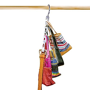 Wonder Hanger Max Pack of 10 Organizer, Triples Clothes-Hanger Space for Wrinkle-Free Clothes, Space-Saving Closet-Organization Hangers, Fully Assembled, Grey
