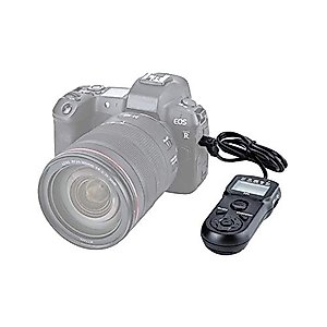 JJC Intervalometer Timer Remote Control Shutter Release for Canon EOS Rebel T6 T7 2000D 90D 80D 70D 60Da 77D T8i T7i T6i T6s SL3 SL2 T5i T4i T3i EOS R R6 Mark II R6 R7 R8 R10 RP M6 Mark II M5 & More