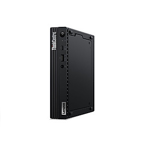 Lenovo ThinkCentre M80q 11DN0041US Desktop Computer - Intel Core i7 10th Gen i7-10700T Octa-core (8 Core) 2 GHz - 16 GB RAM DDR4 SDRAM - 256 GB SSD - Tiny - Raven Black - Windows 10 Pro 64-bit - Engli