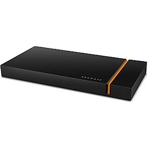 Seagate FireCuda Gaming SSD, 2TB, External SSD, USB-C USB 3.2 Gen 2x2 NVMe, for PC Laptop (STJP2000400)