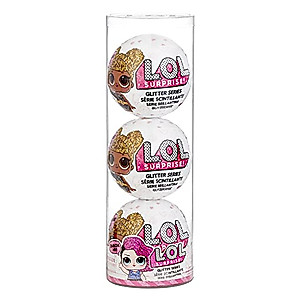 L.O.L. Surprise! Glitter Series Style 3 Dolls- 3 Pack, Each with 7 Surprises Including Outfits Accessories, Re-Released Collectible Gift for Kids, Toys for Girls and Boys Ages 4 5 6 7+ Years Old