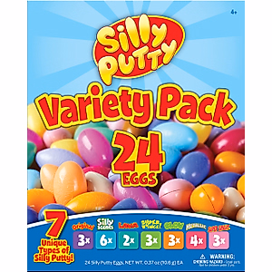 Crayola Silly Putty Bulk Variety Pack, Sensory Putty, Fidget Toys For Kids, Gifts, 24 Eggs [Amazon Exclusive]