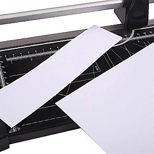 RMENST Paper Trimmer for Photo Paper, Film, Art Paper Jam, Office Paper, Thin Plastic Soft Board,Cutting Table,Professional Rolling Trimmer