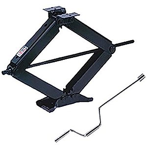BAL R.V. Products Group 24002D Deluxe Leveling Scissor Jack - 24-Inch (With Set of (2) 20037 crank handle with swivel head)