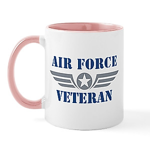 CafePress Air Force Veteran Mug Ceramic Coffee Mug, Tea Cup 11 oz