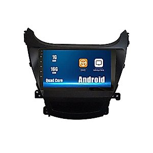 Android 10 Autoradio Car Navigation Stereo Multimedia Player GPS Radio 2.5D Touch Screen forHYUNDAI Elantra 2014-2016 Quad Core 1GB Ram 16GB ROM
