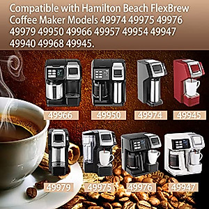 aolleteau 1 Pack Brown Coffee Brew Basket Compatible with Hamilton FlexBrew Coffee Maker Models 49974 49975 49976 49979 49957 49954 49947 49940 49950 49966 49968