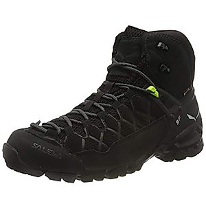 Salewa Men's MS ALP Trainer MID GTX Trekking & Hiking Boots, Black, 11.5