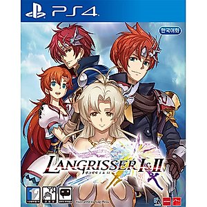 Langrisser I & II [Korean Edition] for PS4
