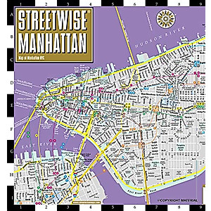 Streetwise Manhattan Map - Laminated City Center Street Map of Manhattan, New York (Michelin Streetwise Maps)