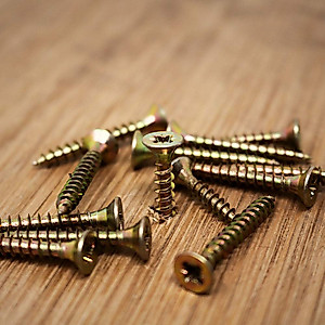 T.K.Excellent Box of 590 CE Bichromated Countersunk Head Screws