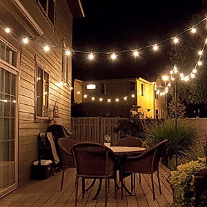 RINLAIN Patio String Lights Poles for Outdoors 2 Pack, 100 Inch Heavy Duty Designed String Light Pole to Use Your Garden, Backyard, Patio, Wedding, Party, Birthday Decorations