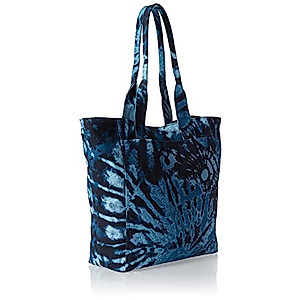 Lucky Brand womens Lona Tote, Evening Blue, One Size US