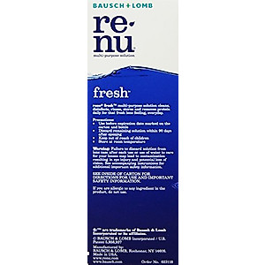 Bausch & Lomb ReNu Fresh Multi-Purpose Solution, 4 fl oz