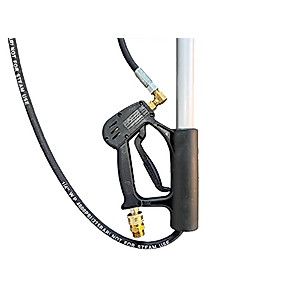 AR Annovi Reverberi, ARTEL-18C Pressure Washer Telescoping Lance & Connection Accessories. 4000 Max PSI, 7 Max GPM, 18 Foot Extension, Metal Lance, Aluminum Base, Quick Connect Attachments