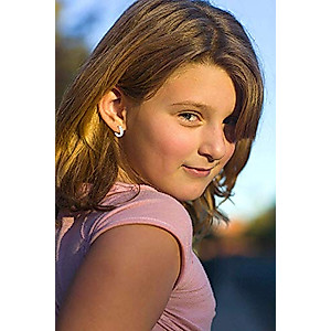 Hoop Earrings for Women 925 Sterling Silver White Opal Small Hinged Huggie Earrings Simulated Opal Earrings Hypoallergenic Earrings for Sensitive Ears Christmas Mothers Day Gift for Women