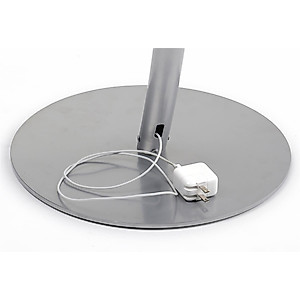 iPad Kiosk Display Stand for Floor, Curved Post, Rotating and Tilting, Locking Enclosure - iPad 2, 3, 4 and Air, Hidden Home Button