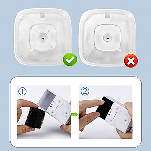 4 Pack Replacement Filters & 4 Pack Replacement Pre-Filter Sponges for 67oz, 95oz and 135oz Automatic Cat Water Fountain Dog Water Dispenser, Cat Water Fountain Filters