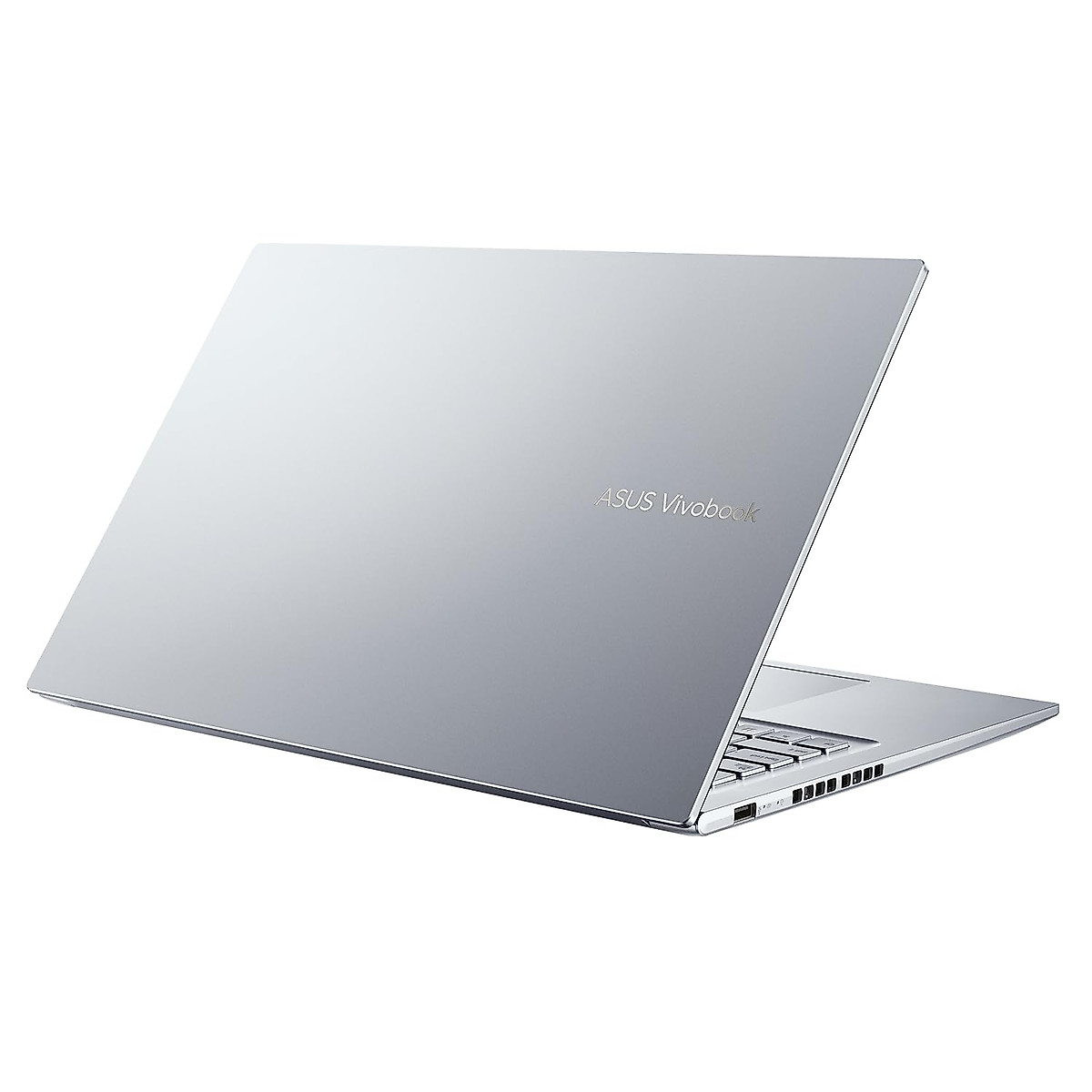 ASUS 17.3" FHD Vivobook Laptop, Intel Core i3-1220P Processor, 24GB RAM, 512GB SSD, FP Reader, HDMI, Webcam, Wi-Fi 6, Windows 11 Home, KKE Accessories, Silver