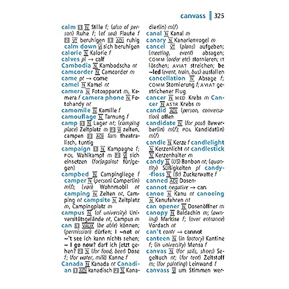 Langenscheidt Universal Dictionary German: German-English/English-German (Langenscheidt Universal Dictionaries) (English and German Edition)