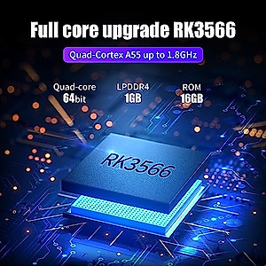 RG353PS Retro Handheld Game Console 3.5'' IPS Screen Linux OS RK3566 64bit Game Player with 128G TF Card Preload 4519 Classic Games Built in 3500mAh Battery Compatible with 5G WiFi and 4.2 Bluetooth