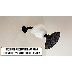 New Wave Enviro Shower Filter System with Aromatherapy Ring (Premium), White (796515300727)