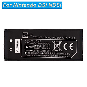 E-YIIVIIL Replacement Battery TWL-003 Compatible with Nintendo DSi NDSi with Tools