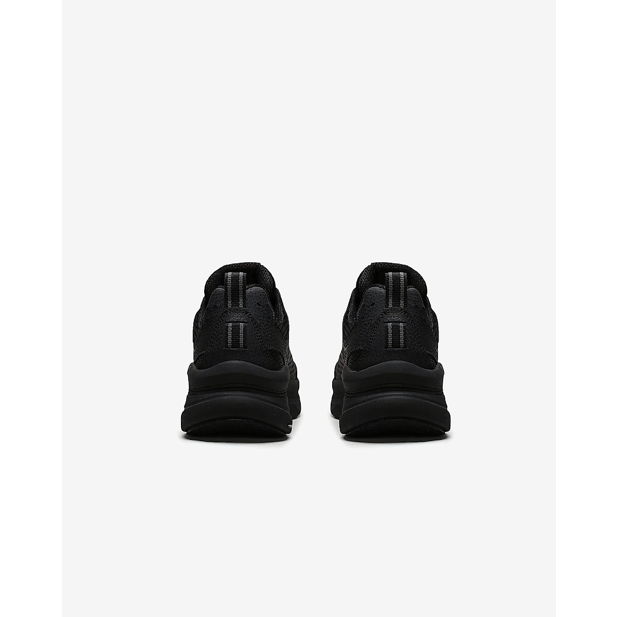 Skechers Women's D'LUX Walker-Infinite Motion Sneaker, Black, 8 M US