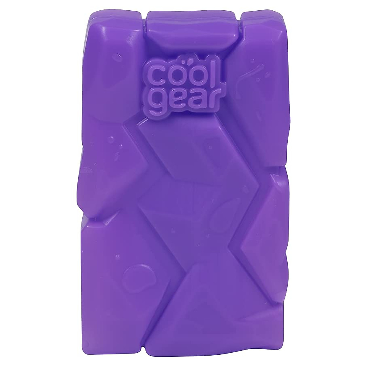 Cool Gear 4-Pack Fat Ice Pack | Reusable Ice Blocks for Lunch Box, Coolers, & More | BPA Free with Non-Toxic Freezer Gel | Keeps Food Cold & Fresh