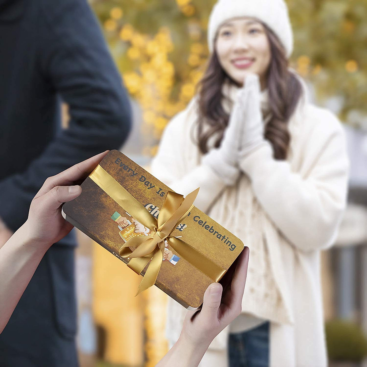 CRMPro Carbon Fiber Bottle Opener with Metal Keyring 2-Pack, Ultralight Keychain Bottle Openers for Outdoor Home Kitchen