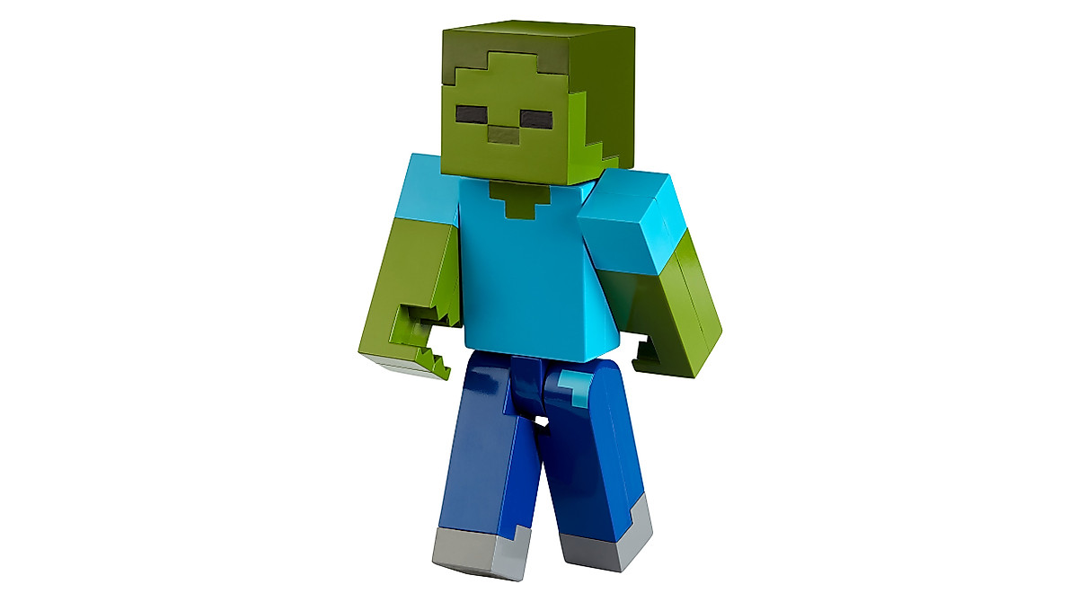 Mattel Minecraft Zombie Action Figure - 8.5" Collectible