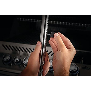 Napoleon Gas Grill Cleaning Tool Set BBQ Grill Maintenance Accessory, Four Piece Set, Includes Angled Cooking Grid Cleaning Brush with Stainless Steel Bristles and Grid Scraper