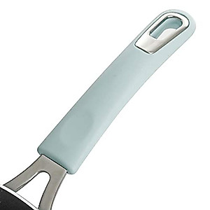 Kenmore Elite Andover Nonstick Platinum Forged Aluminum Cookware Set, 10-Piece, Glacier Blue