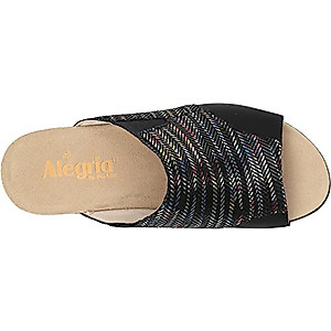New Alegria Women's Ryli Slide Sandal Chained Gold 38