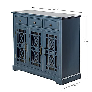 Collective Design Archer Ridge Sideboard, Navy Blue
