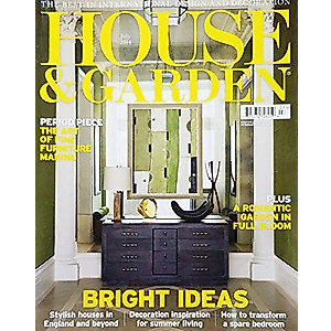 HOUSE & GARDEN, JULY, 2014 (THE BEST IN INTERNATIONAL DESIGN AND DECORATION)^