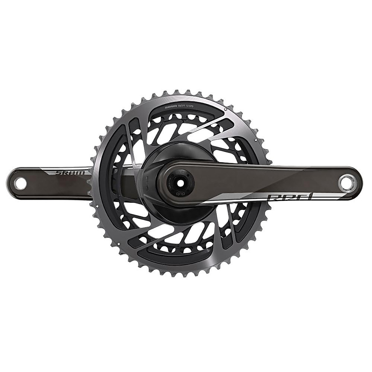 SRAM RED AXS Crankset - 172.5mm, 12-Speed, 48/35t, Direct Mount, GXP Spindle Interface, Natural Carbon, D1