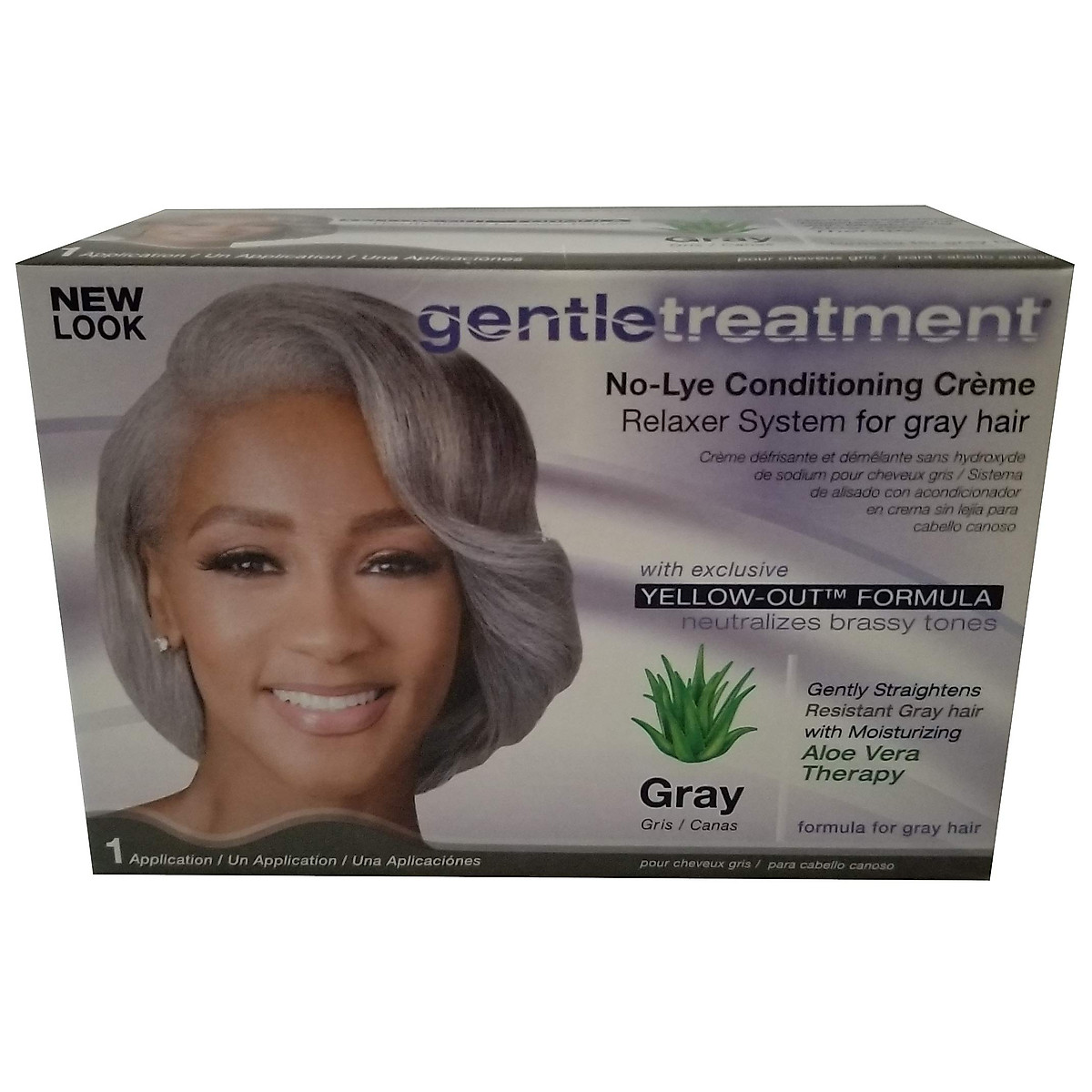Gentle Treatment Relaxer for Grey No-lye Kit, 1count