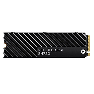 WD_Black SN750 2TB NVMe M.2 Internal Gaming SSD with Heatsink