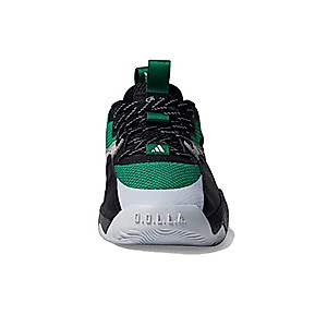 adidas Dame Certified Court Green/Black/White Men's 9, Women's 10 Medium