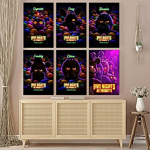 Wall Art Album Cover 2023 Movie Posters Set of 6 Teenager Room Decor Aesthetic Movie for Bedroom Decor 08x12inch(20x30cm)